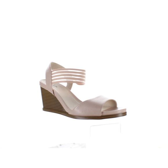 Life Stride | Shoes | Lifestride Womens Blaze Pink Ankle Strap Heels ...